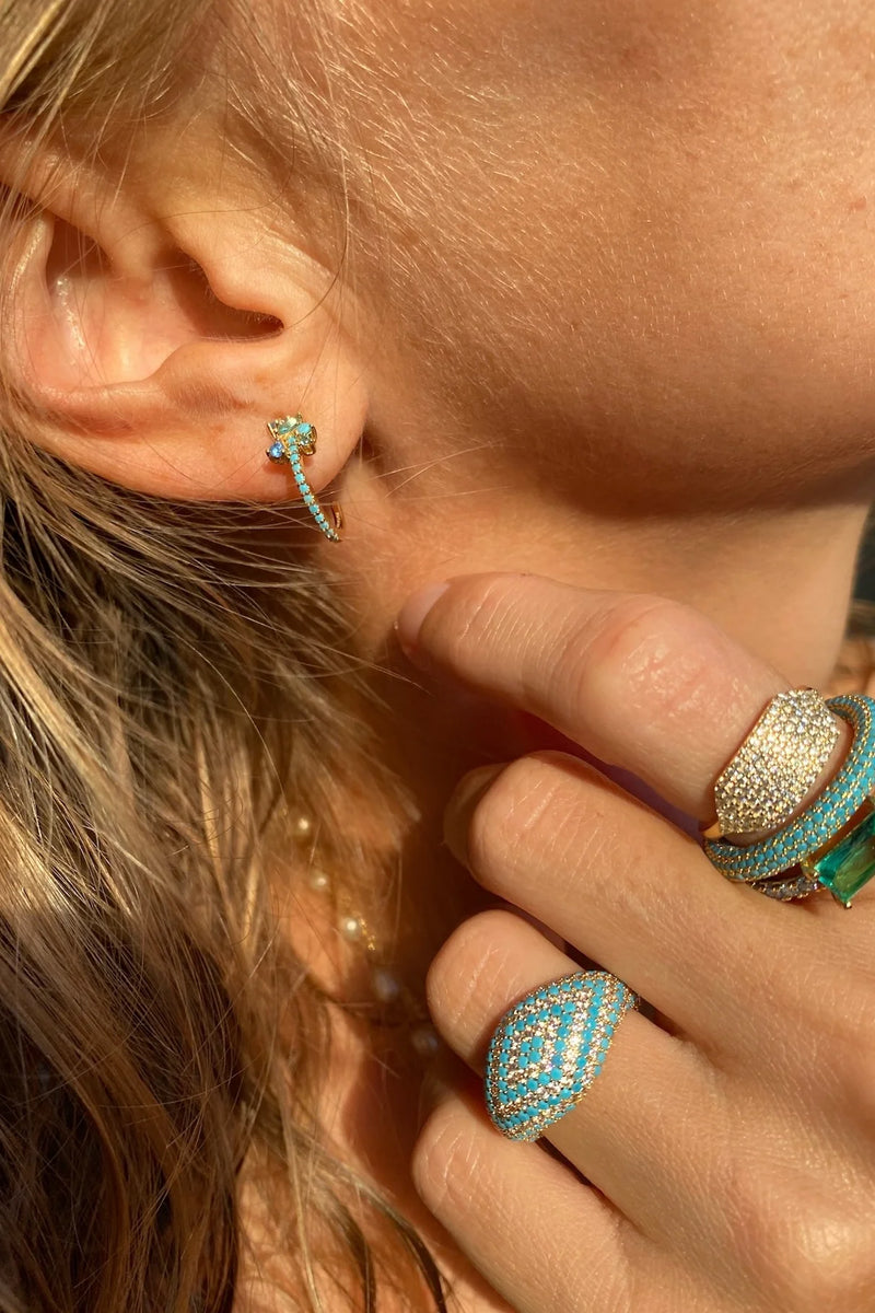 Native Gem Tropicale Huggies - Turquoise – MichellesSwimanddenim