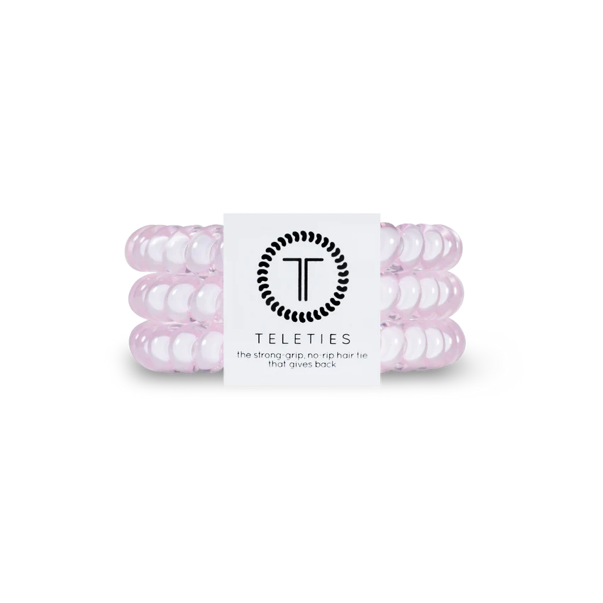 Teleties Rose Water Pink Hair Tie – MichellesSwimanddenim