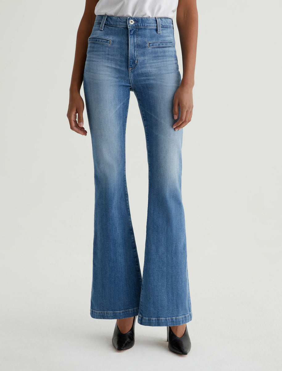 AG Desi High Rise Flare Jean - Iris – MichellesSwimanddenim